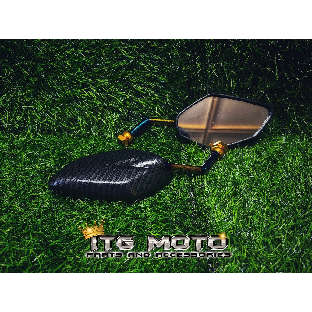 Titanium Stem Short Stem Sidemirror ------ (SMALL DAHON) | Shopee ...