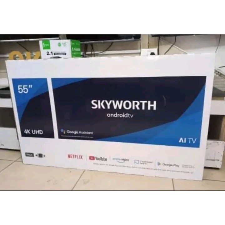Brand new SKYWORTH Smart tv 55 inch | Shopee Philippines