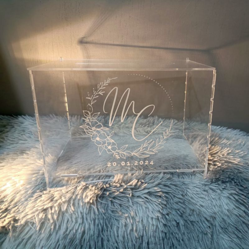 wedding box reception money box | Shopee Philippines