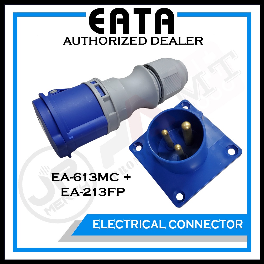 EATA Bundle: IP44 Waterproof HD Male Chassis & Female Plug Socket ...