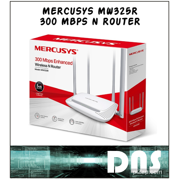 Mercusys Mw325R 300Mbps Enhanced Wireless N Router | Shopee Philippines