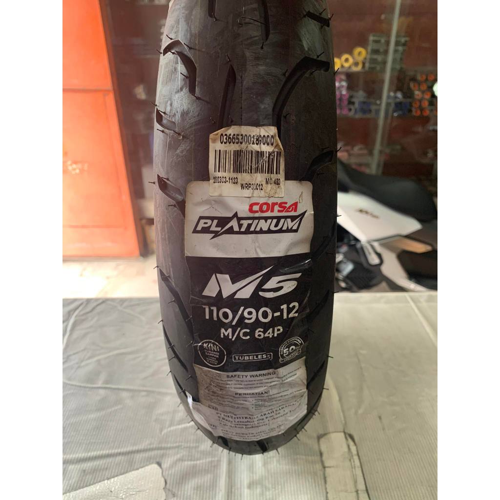 CORSA Platinum M5 12" (Mio Gravis Tire Size) | Shopee Philippines