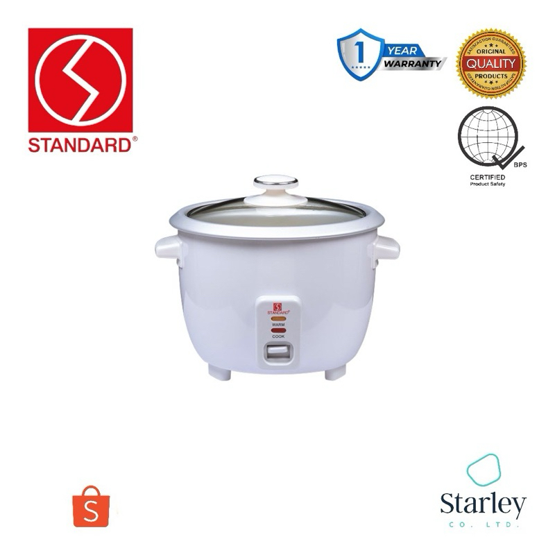 STANDARD Rice Cooker 0.6 Liters 3 Cups without Steamer (Starley ...