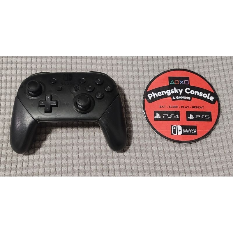 Nintendo switch pro controller black ( nintendo switch controller) | Shopee Philippines