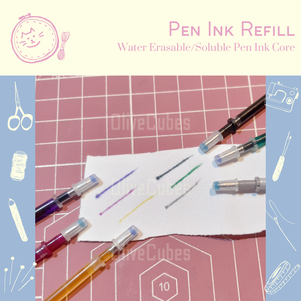 Pen Refill Ink Water Erasable Pen Water Soluble Ink Disappearing Ink ...