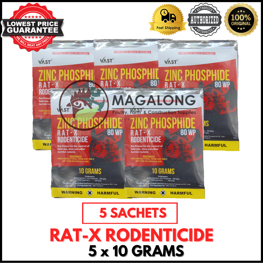 RAT-X (ZINC PHOSPHIDE) - RAT POISON / RAT KILLER / RACUMIN / RATX ...