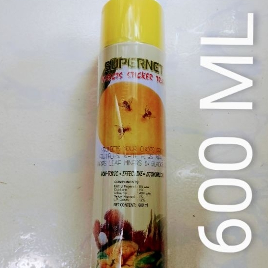 SUPER NET FRUITFLY STICKY SPRAY CAN INSECTICIDE(600ML)HARVEST ...