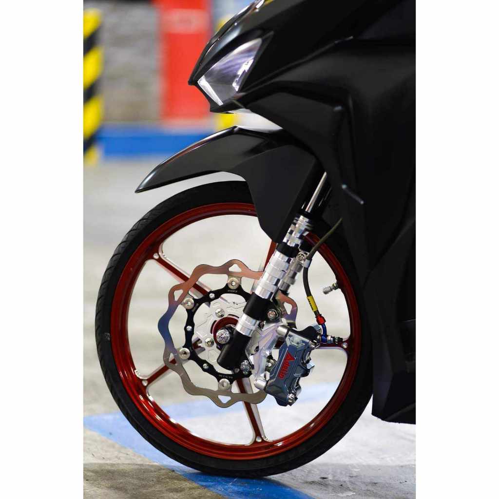 GALFER disc 4 holes / 5 holes + bracket alloy | Shopee Philippines