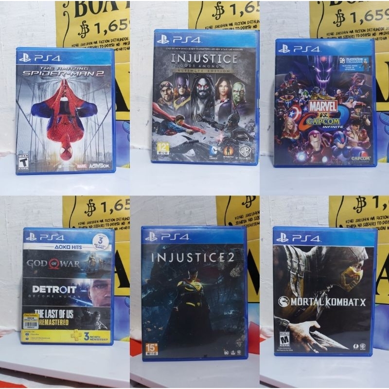 PS4 CD GAMES part - 35 Original | Shopee Philippines