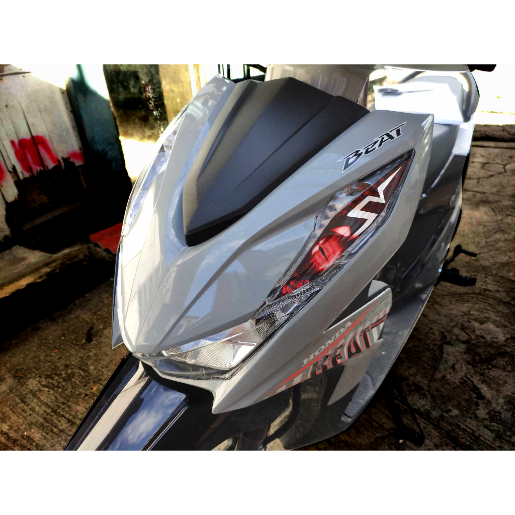Winker Decal Sticker For Honda Beat V3 2024 Model Red Dragon Design ...