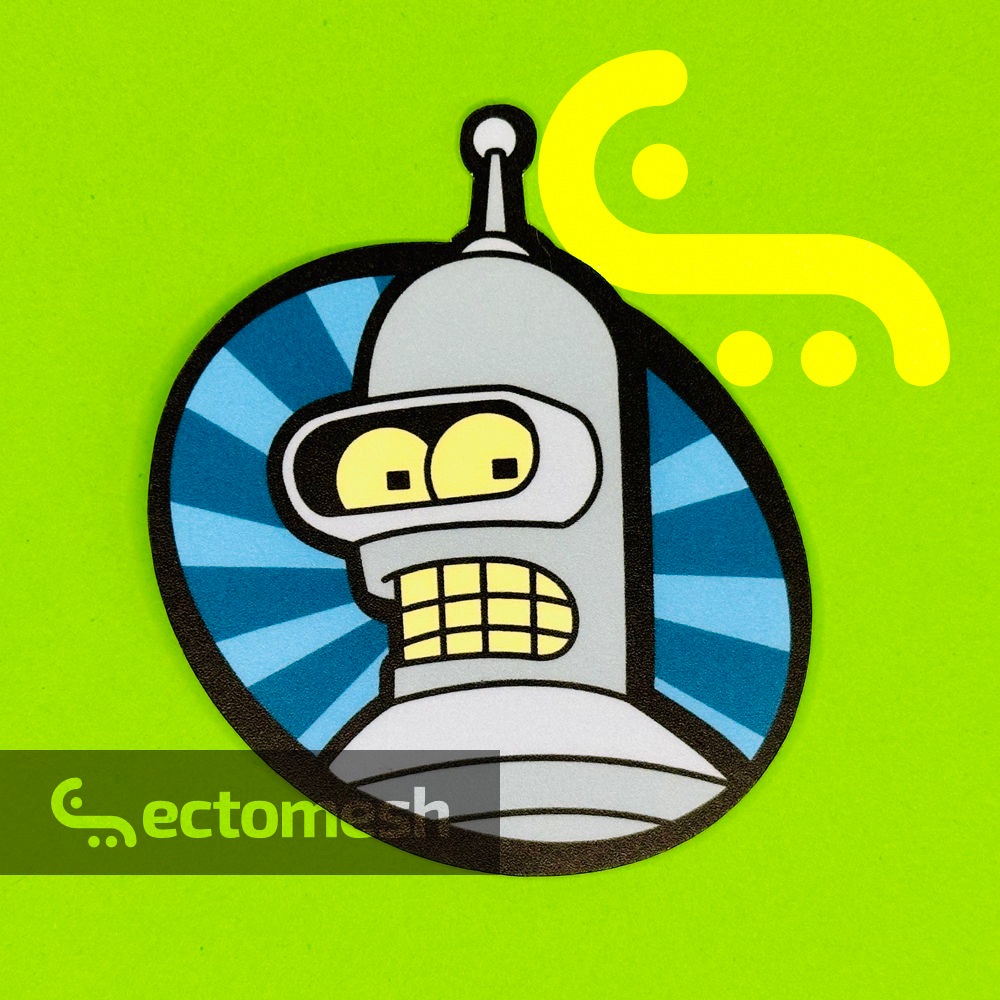 Bender Avatar - Futurama Vinyl Waterproof Sticker | Shopee Philippines