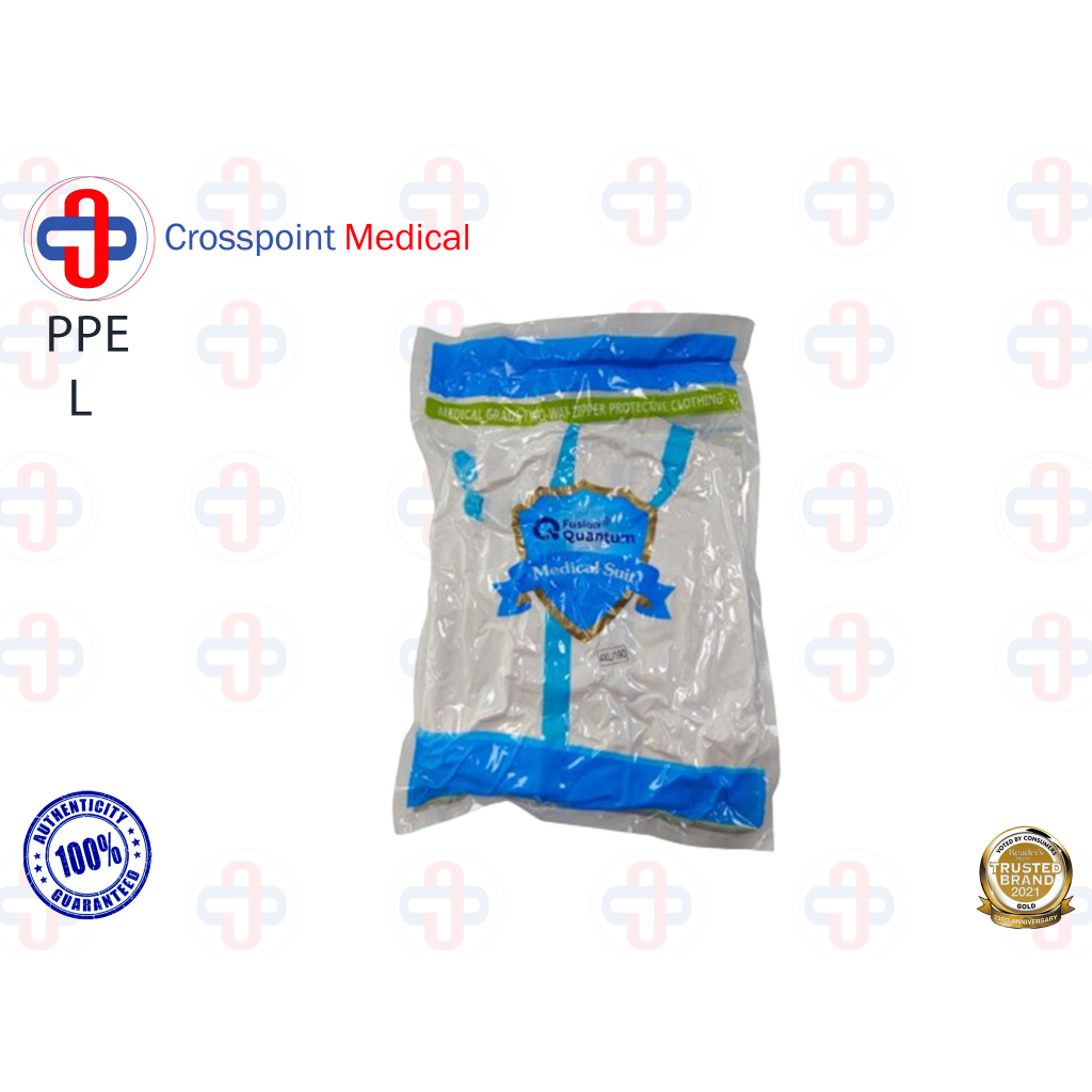 Crosspoint PPE Suit Hospital Full Protection Clothing Isolation Gow ...