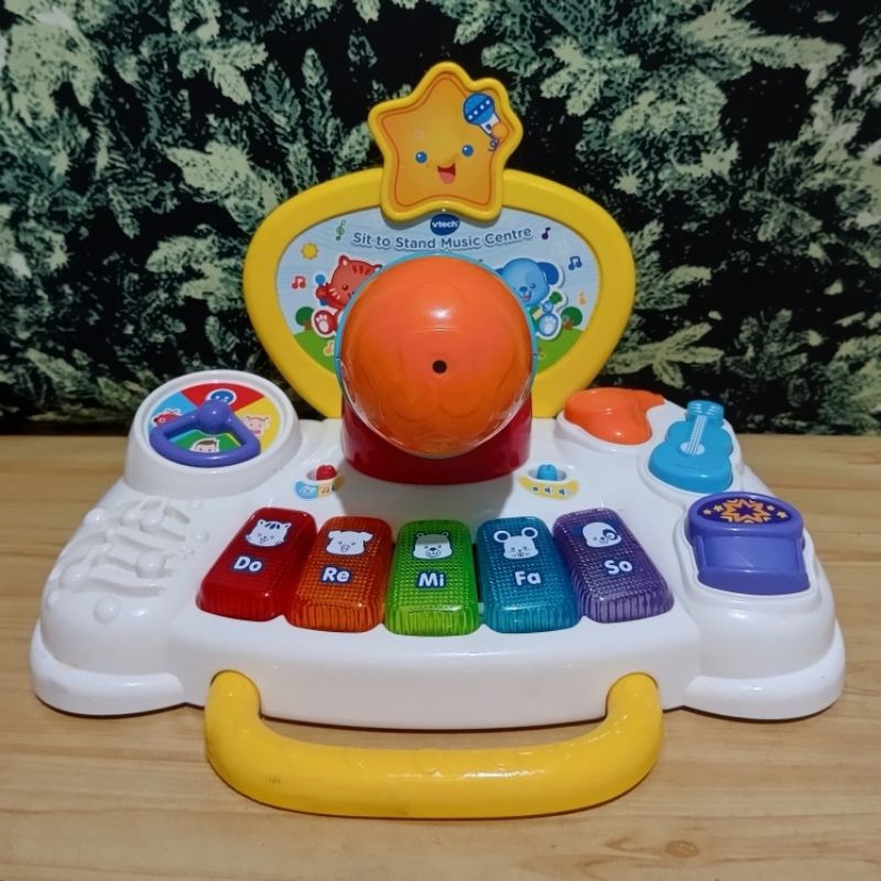 VTECH Sit to Stand Music Centre with Mic | Shopee Philippines