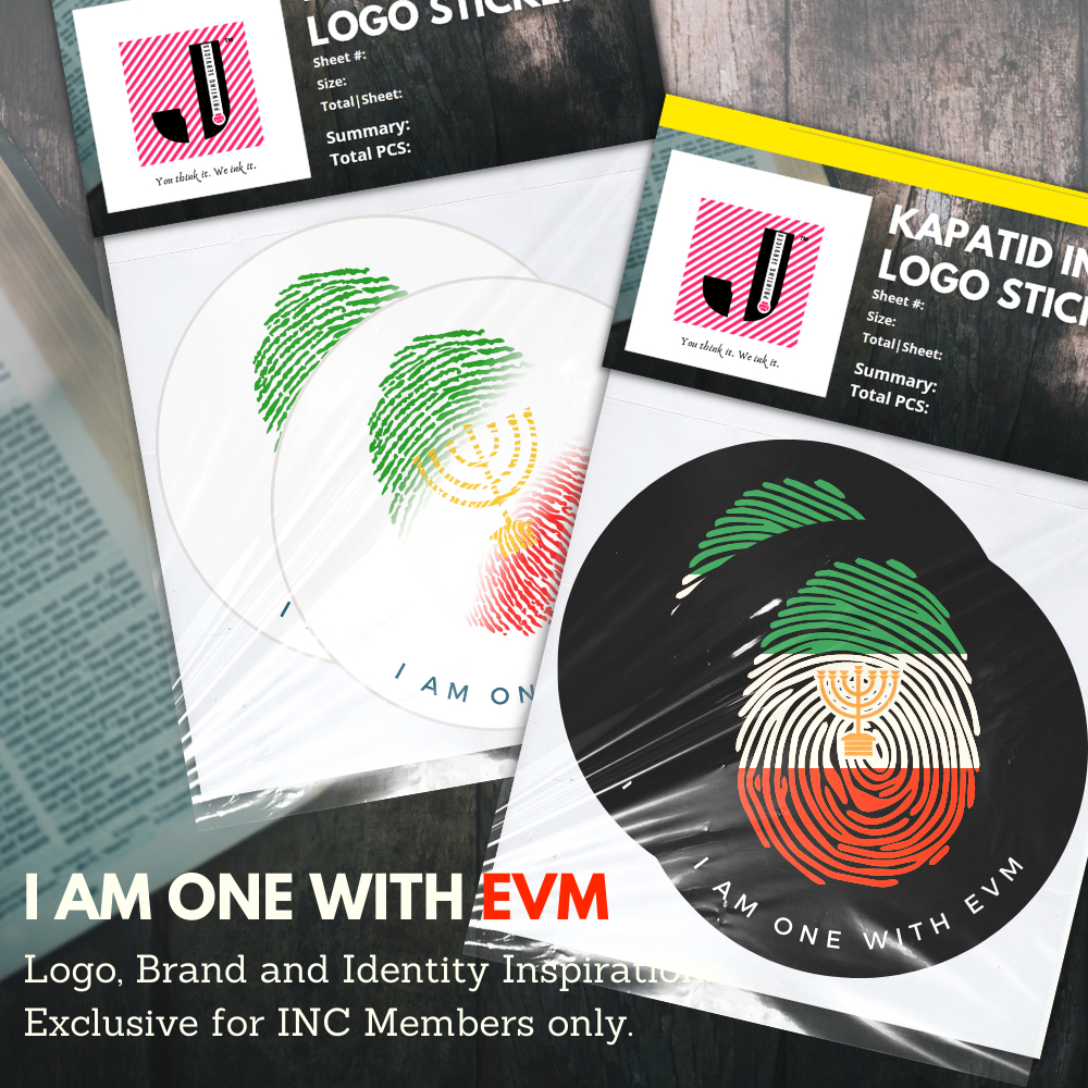 I AM ONE WITH EVM STICKER | KAPATID STICKER | STICKER | LAPTOP STICKER ...