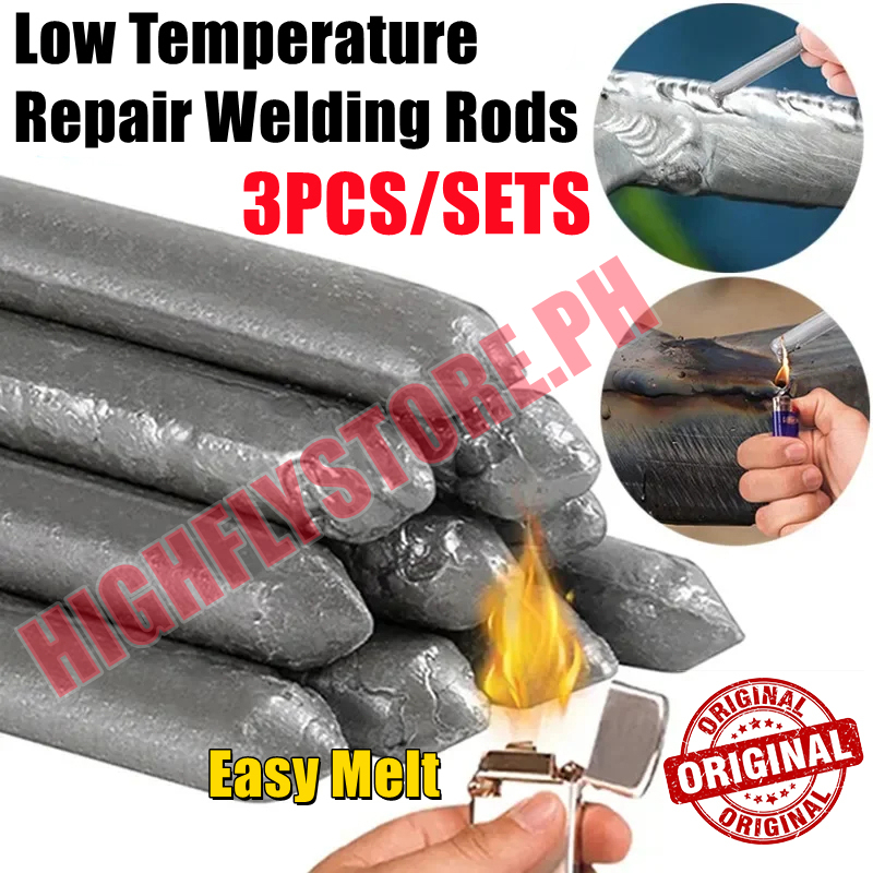 3PCS Easy Melt Low Temperature Repair Welding Rods for Aluminum Patch ...
