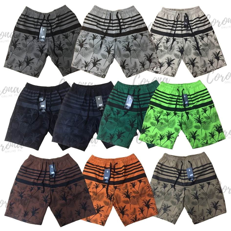 Men's Shorts Urban Pipe Stripes Designs with Pockets | Shopee Philippines