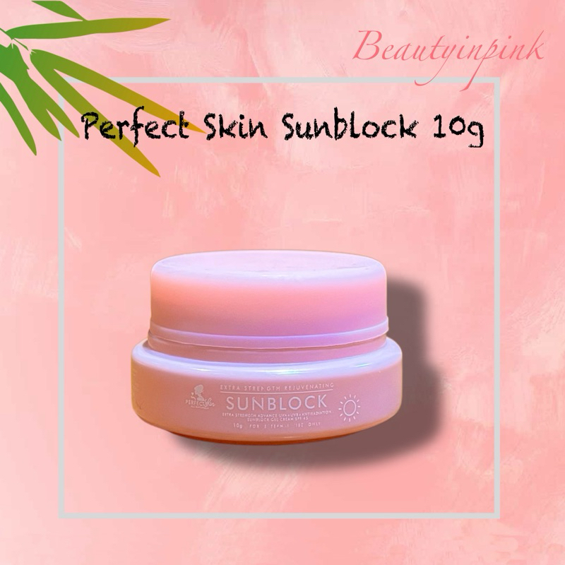 Perfect Skin Sunblock 10g | Shopee Philippines