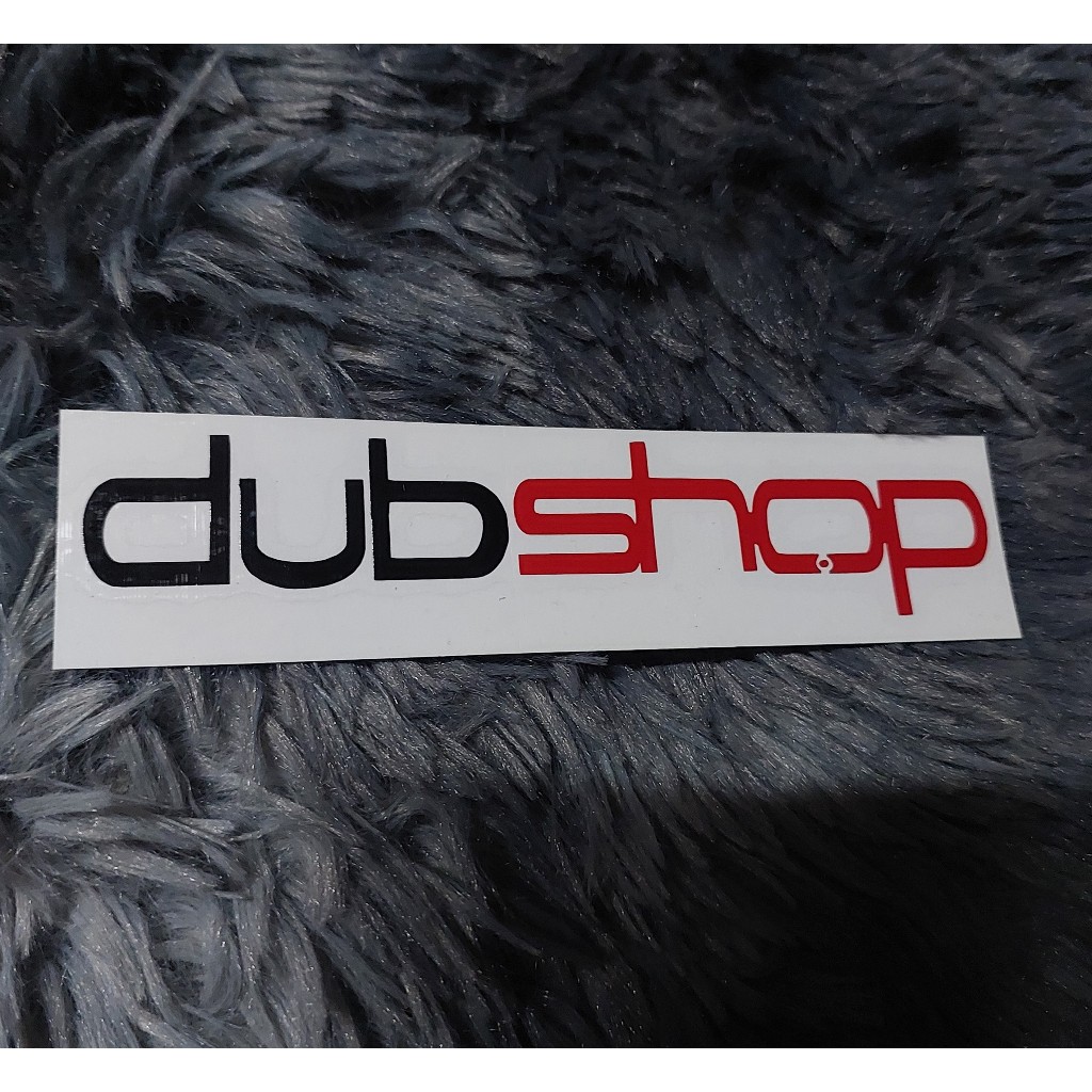 DUBSHOP LOGO DECAL VINYL STICKER DUB SHOP NON FADING WATERPROOF ...