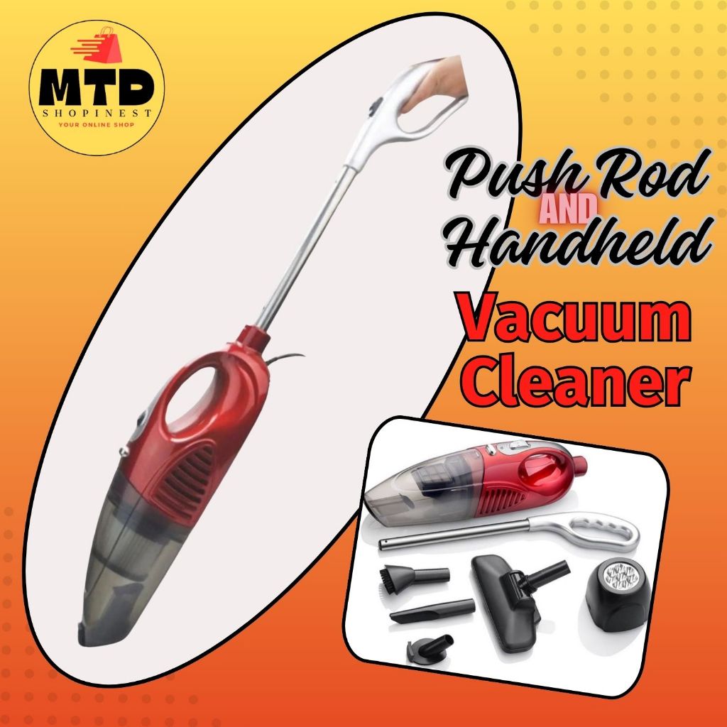 Push Rod and Handheld Vacuum Cleaner | Shopee Philippines