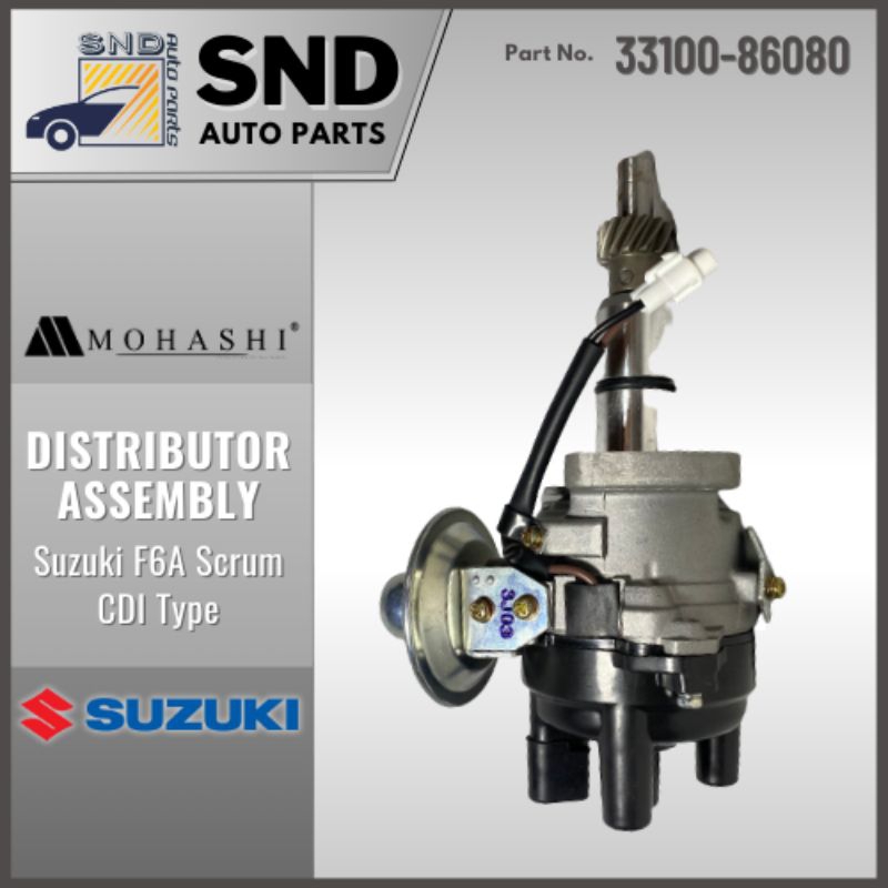 Distributor Assy for SUZUKI F6A SCRUM CDI TYPE (33100-86080) | Shopee ...