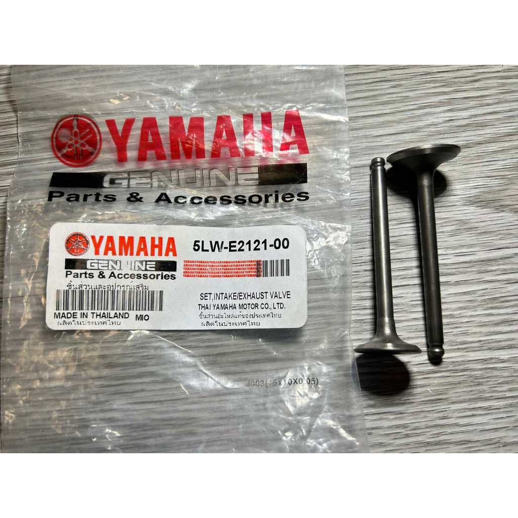 EXHAUST VALVE SET INTAKE MIO SPORTY/SOUL CARB/SOULTY/NOUVO 5LW-E2121-00 ...