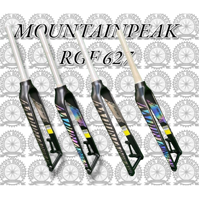 Mountainpeak Rigid fork RGF 627 Thru AXLE TAPERED & QUICK RELEASE NON ...
