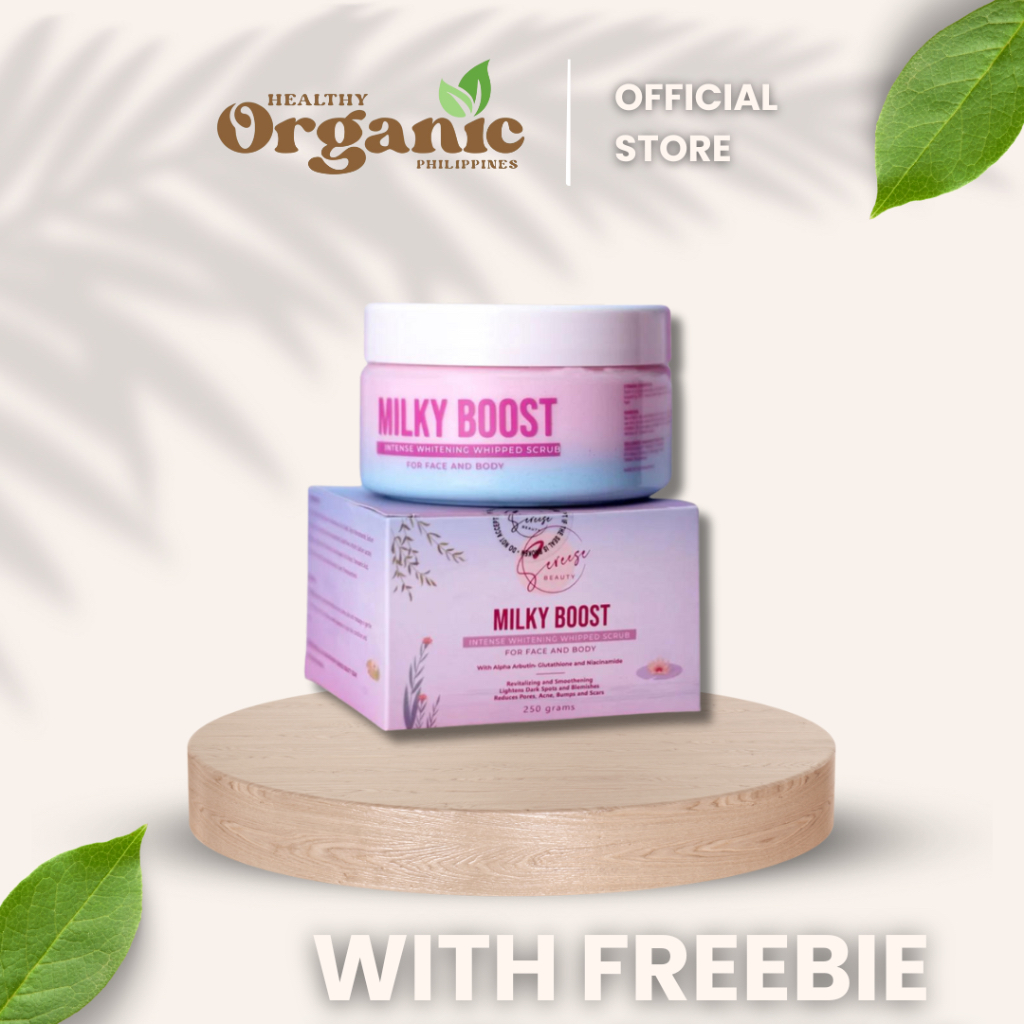 SEREESE BEAUTY Milky Boost Instant Whitening Whipped Scrub Face Body ...