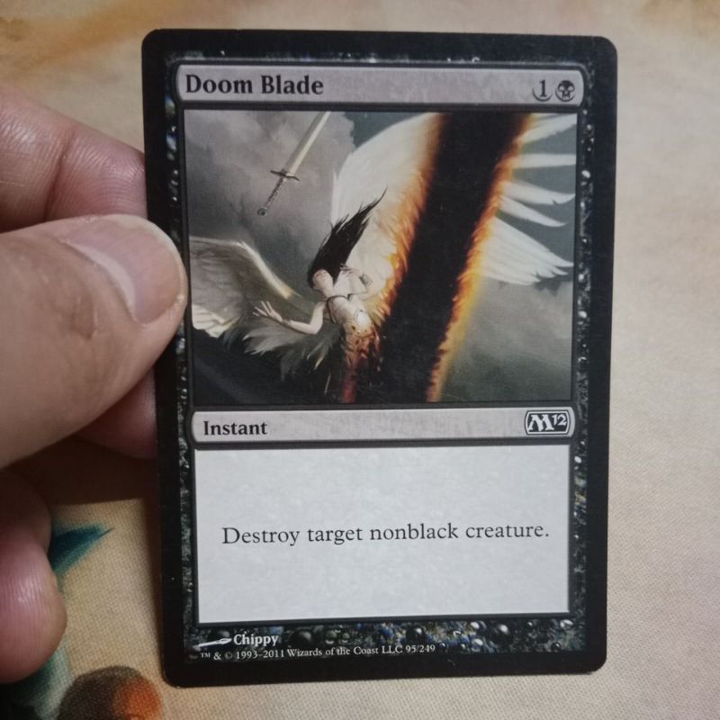 Doom Blade (M12 Magic the Gathering) | Shopee Philippines