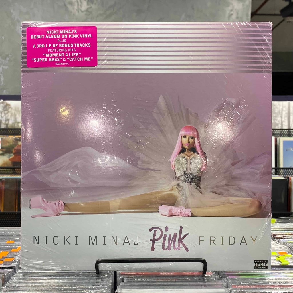 NICKI MINAJ Pink Friday 10th Anniversary Deluxe Pink 3LP Vinyl | Shopee ...