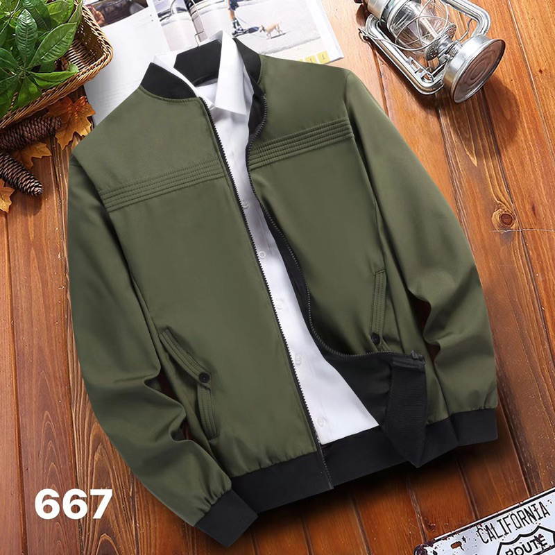 Men‘s korean fashion high Good quality Bomber jacket New desigh No hood ...