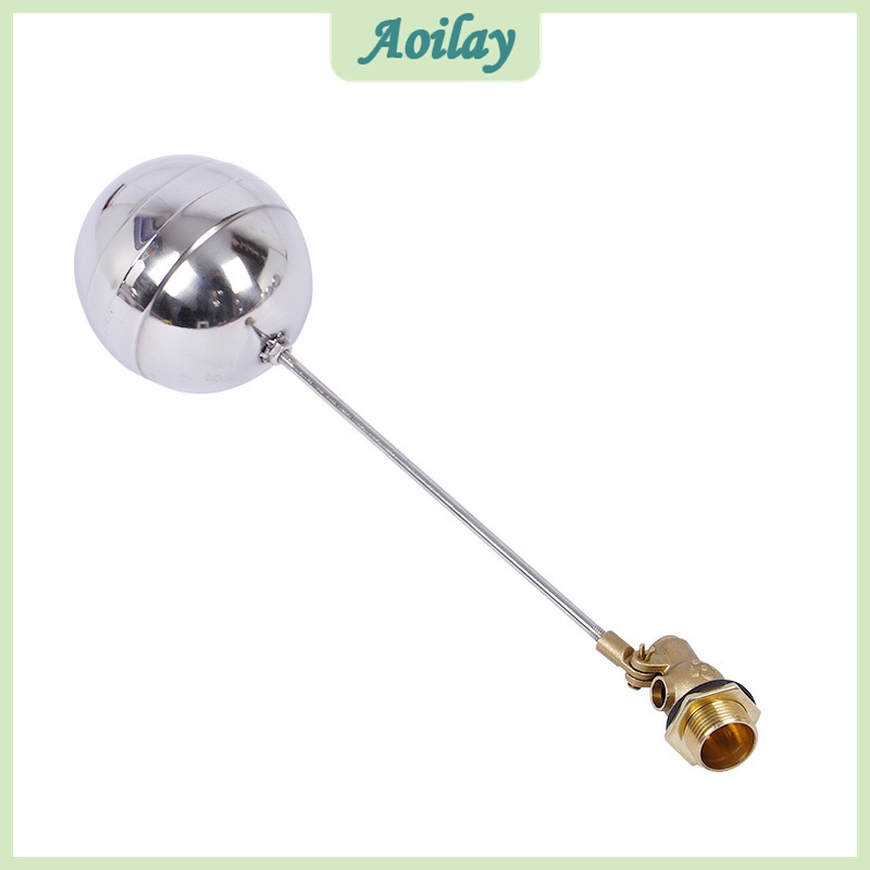 DN15/DN20 Stainless Steel Float Valve 1/2" 3/4" Brass Connector ...