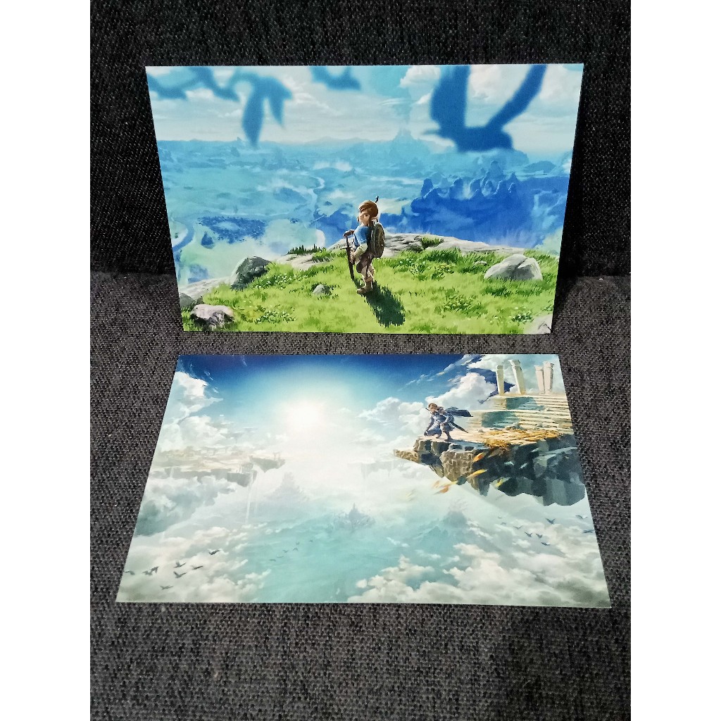 The Legend of Zelda Tears of The Kingdom Postcard Set of 2 (New ...