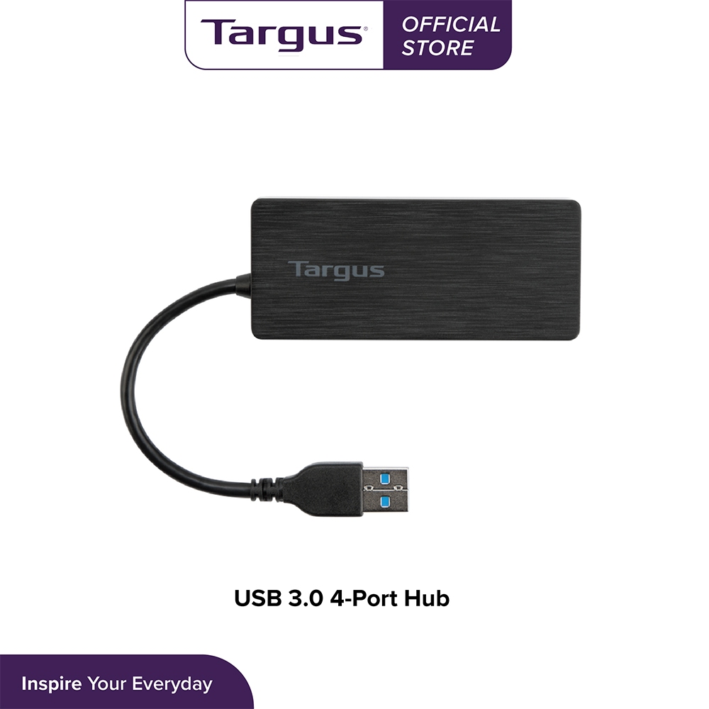 Targus USB 3.0 Plug & Play 4-Port Hub (ACH154AP) | Shopee Philippines