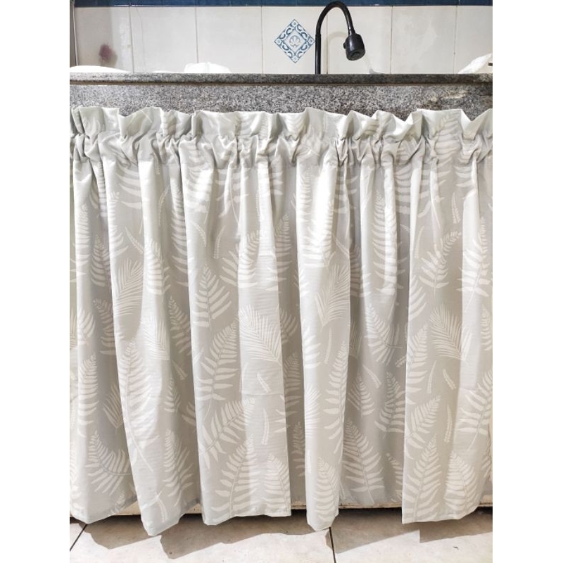 Bargain Lababo Curtain Kitchen Curtain 0124 | Shopee Philippines