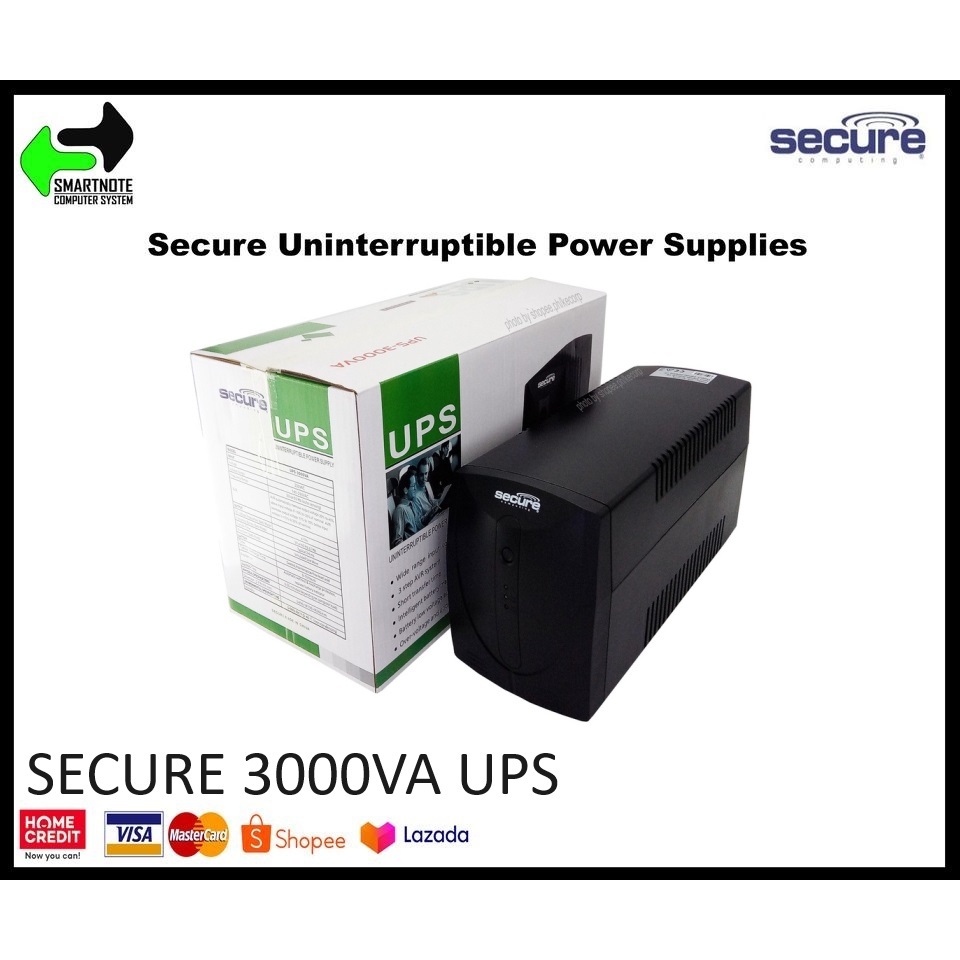 Secure 3000VA UPS Uninterruptible Power Supply | Shopee Philippines Secure 3000VA UPS Uninterruptible Power Supply | Shopee Philippines