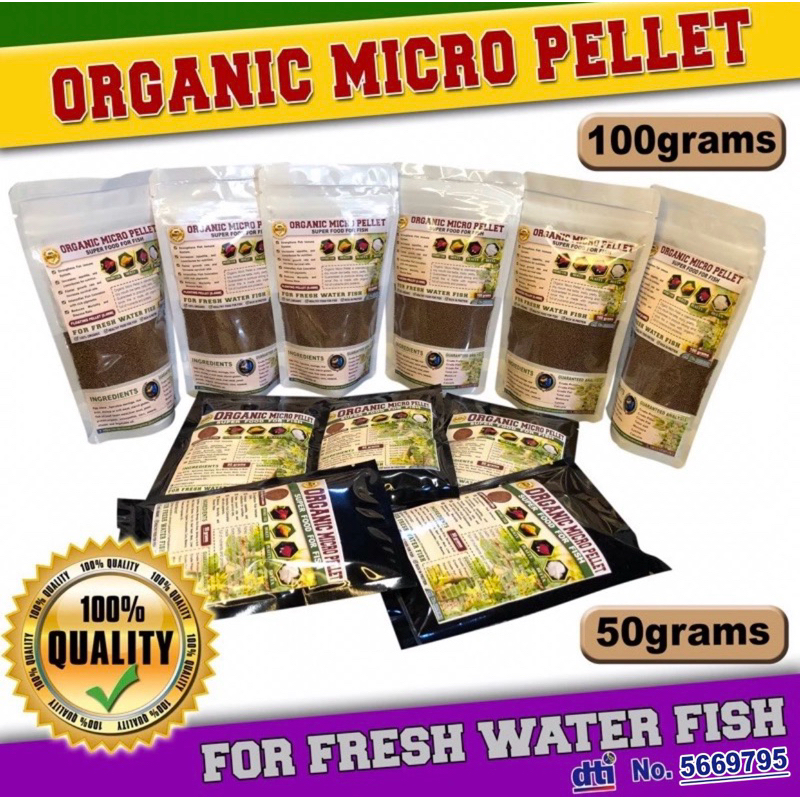 0RGANIC MICROPELLET floating for betta,molly,platty,tetra etc Buy2 ...