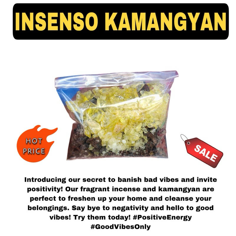 Insenso Kamangyan pausok sa bahay at mga gamit | Shopee Philippines