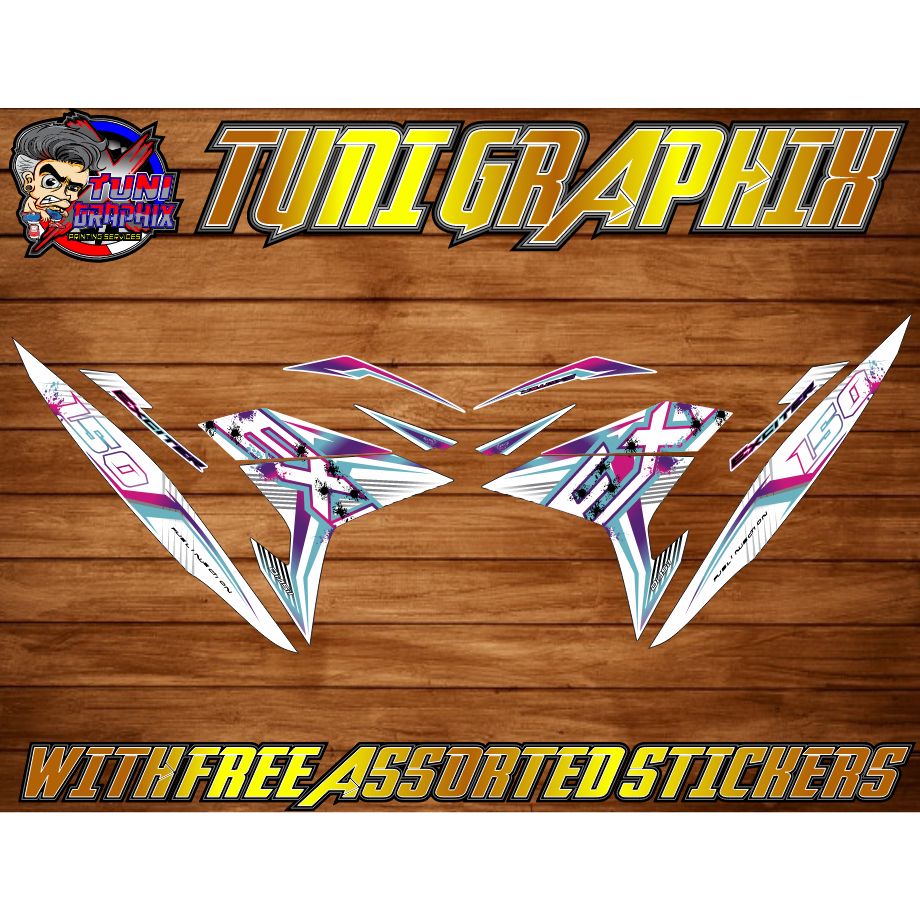 SNIPER 150 Stock Decals MALAYSIAN CONCEPT EXCITER 150 V2 (Y15ZR ...
