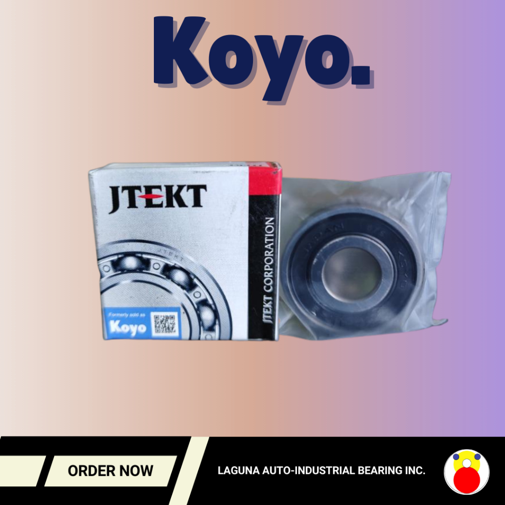 KOYO Deep Groove Ball Bearing 6201 2RS CM GSR | Shopee Philippines