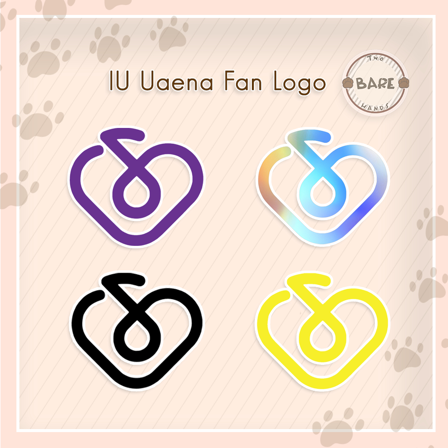 iU [Uaena logo] Decal Stickers I-KE Uaena by twobarehands | Shopee ...