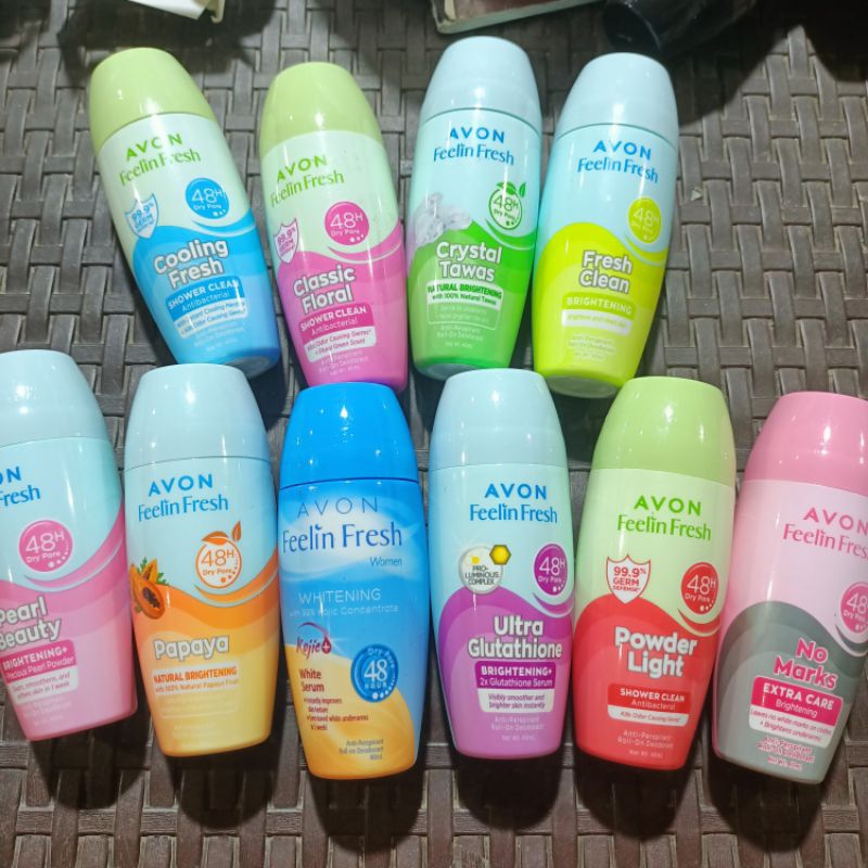 SALE!!!!!! Avon Feeling Fresh Roll On Deodorant 40ml | Shopee Philippines