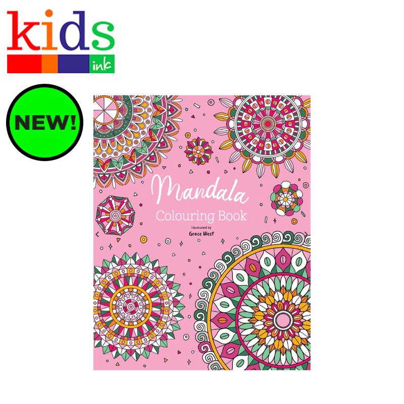 Mandala colouring Book - Kids Ink | Shopee Philippines