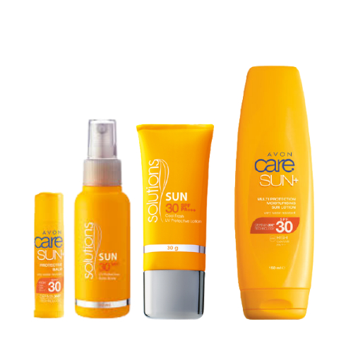 Avon Sun UVA UVB Protective Sunscreen & Lotion SPF 30 PA+++ 30G 50ML ...