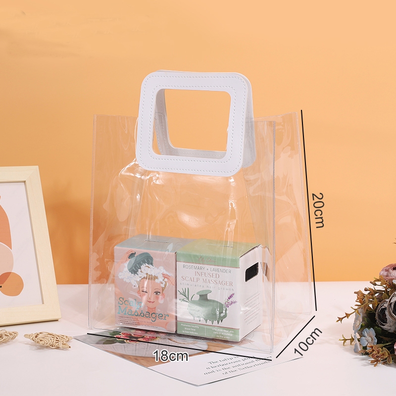 PVC Transparent Bags Souvenir Tote Bag Gift Bag Wedding party Candy Bag ...