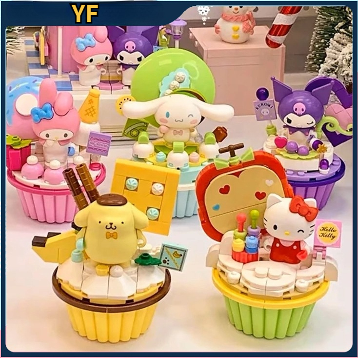 Keeppley Sanrio Building Blocks Kuromi Figure Bricks Cute Lego Toys ...