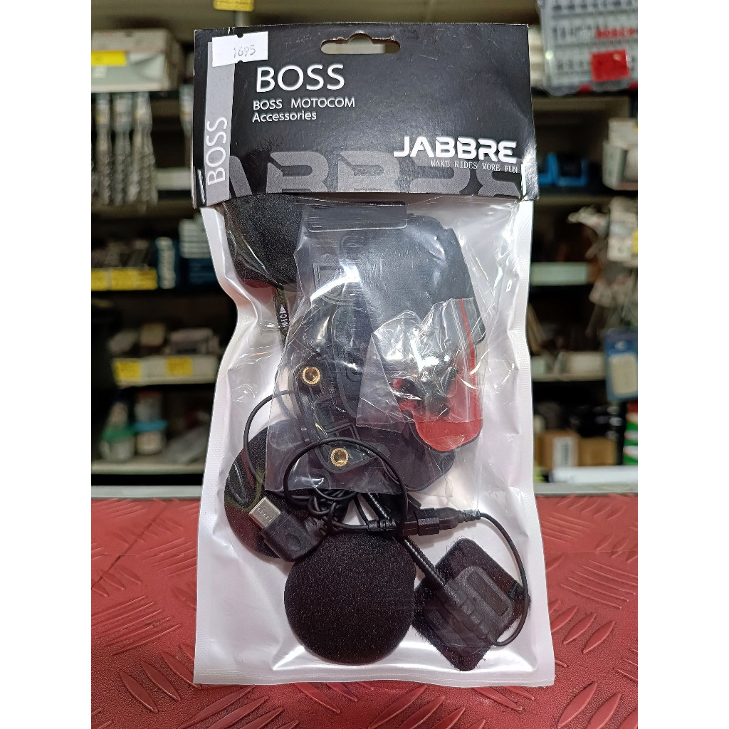 JABBRE Boss / J4 Ultra Motorcycle Mesh and Bluetooth Intercom Helmet ...