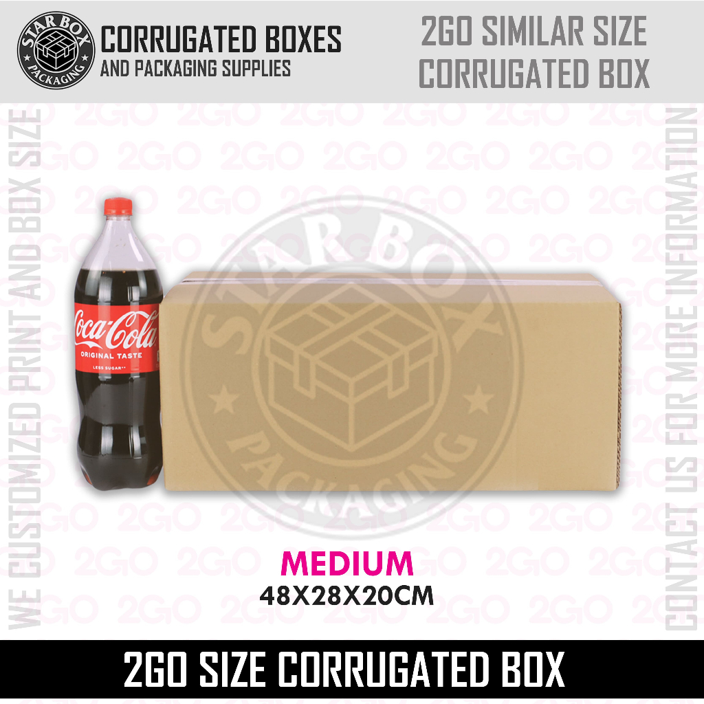 Starbox 2-G0 Same Size Corrugated Boxes Shipping Box Mailing Box ...
