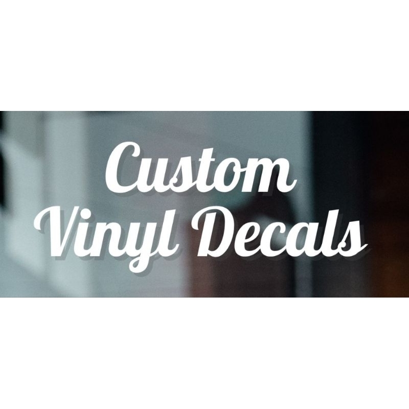 (COD) Personalized | Customized Wall Decal Vinyl Sticker | Shopee ...