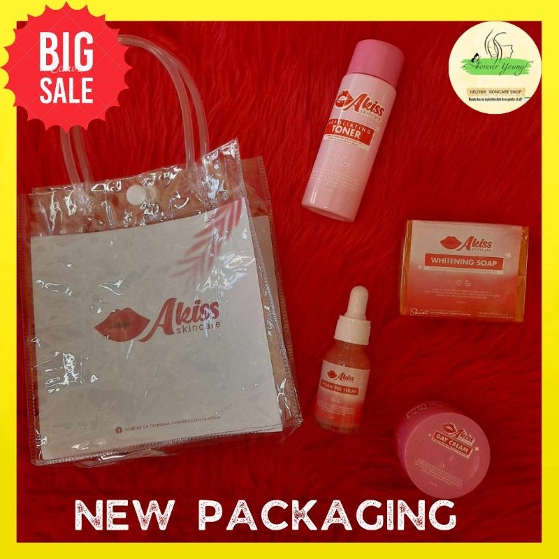 Original Akiss Skincare Rejuvenating Facial Set /Mild Rejuvenating Set ...