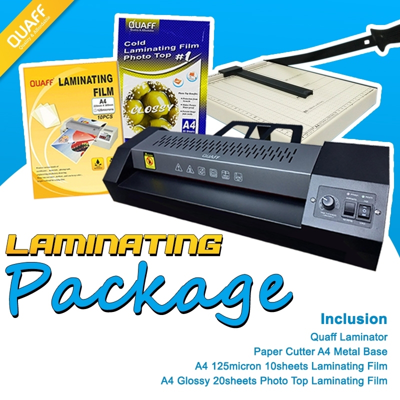 QUAFF Metal Laminator Laminating Machine 320mm A3 (max laminate 175mic ...
